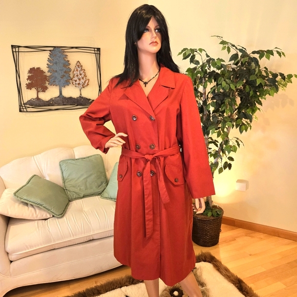 Sears | Jackets & Coats | Vintage Sears Rust Color Womans ...